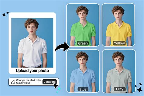 Ai 옷 색깔 바꾸기 온라인에서 옷 색상 변경하기