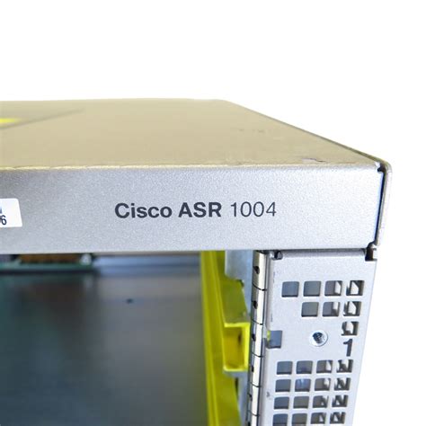 Cisco Asr1004 1000 Series Aggregation Services Router Chassis Refurbi Voyage Technologies
