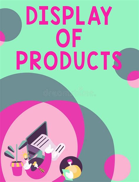 Text Caption Presenting Display Of Products Business Idea Advertise Nature Business