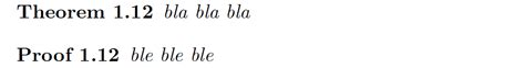 Thesis Same Numbering In Theorem And Proof TeX LaTeX Stack Exchange