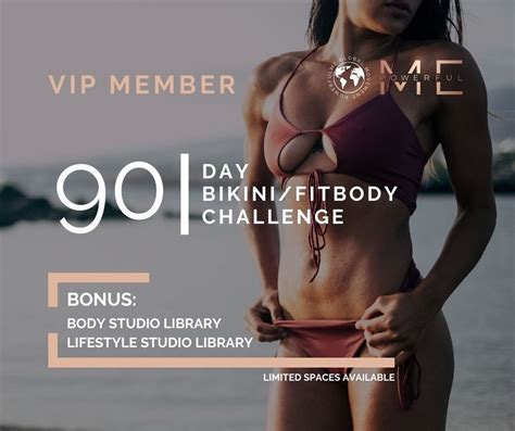 90 Day Bikini Fitbody Challenge 2000 Prize By Powerfulme