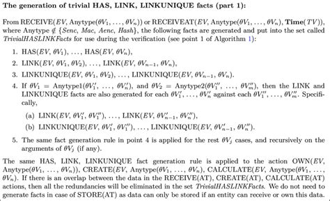 Generate Trivial Has Link Linkunique Facts From The Arch Actions