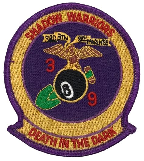 Usmc Shadow Warriors Patch Grandpopsarmynavy