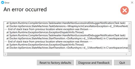 01 Error Docker Just Another Sharing Site