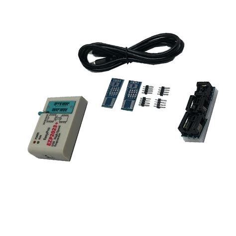 Ezp2023 Usb Spi Programmer Full Set 12 Adapter Support 24 25 93 95