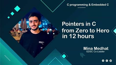 Pointers In C Full Course In Arabic Youtube