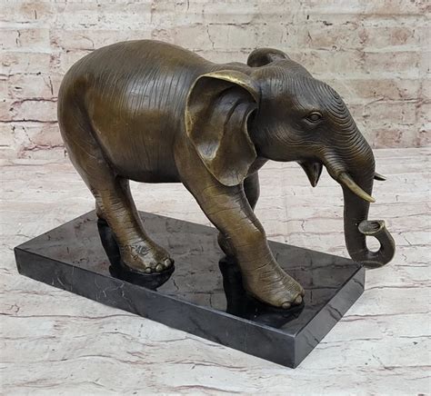 ÉlÉphant Statue Captivant Symbole De Prospérité Et Good Luck En Bronze