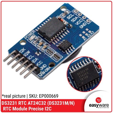 jual ds3231sn rtc ds3231sn module tanpa baterai ds3231m co27 shopee