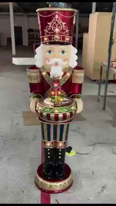 Resin Crafts Nutcracker Figurines Perfect Christmas Decor
