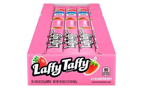 Laffy Taffy Ropes Strawberry 24 Count Bestcandyshop