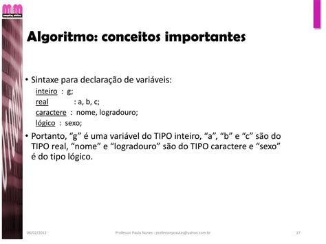 PPT Algoritmos e Programação I PowerPoint Presentation free download ID