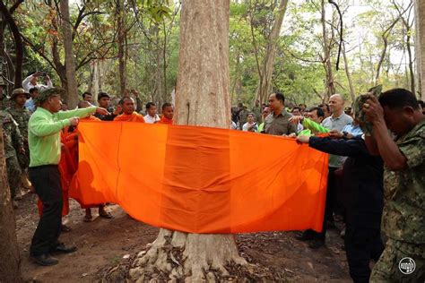 កម្មវិធីបោះជំរំ និងបំបួសដើមឈើ ក្រោមប្រធានបទ «ក្តីស្រឡាញ់ធនធានធម្មជាតិ និងជីវៈចម្រុះ នគរដ្រេហ្គន