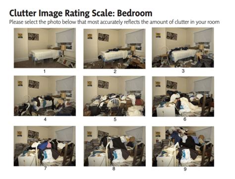 Hoarding Clutter Image Rating Scale Benjamin Rose