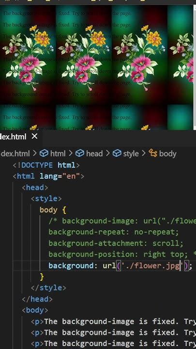 Css Background Shorthand Property Youtube