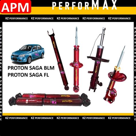 SET ORIGINAL APM PERFORMAX ABSORBER HEAVY DUTY FRONT ABSORBER REAR ABSORBER PROTON SAGA