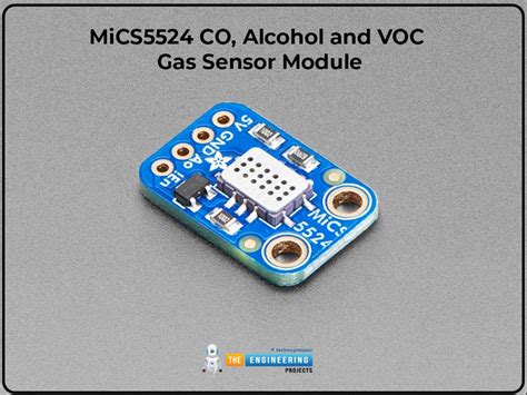 Mics5524 Co Alcohol And Voc Gas Sensor Module The Engineering Projects