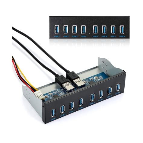 Used Mzhou Front Panel Usb Hub Port Pin To Port Usb Hub For Pc Usb Ubb Threads