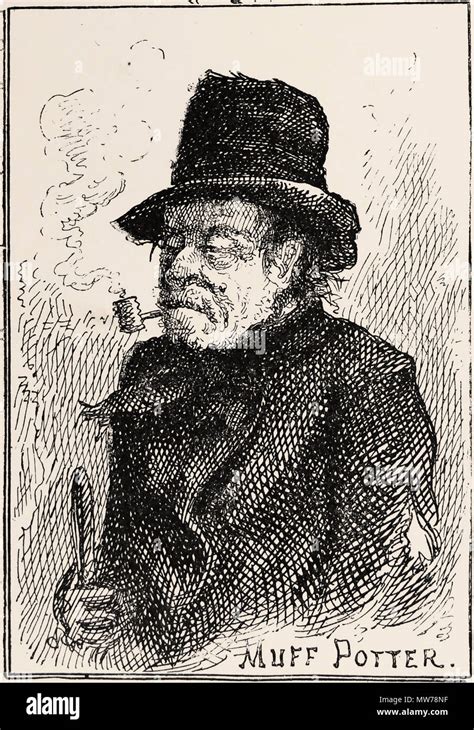 Muff Potter From The Adventures Of Tom Sawyer By Mark Twain