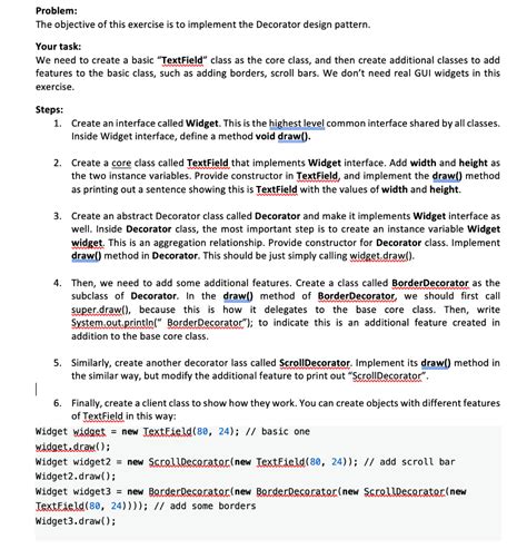 Problem The Objective Of This Exercise Is To Chegg Com