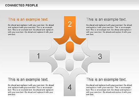 Connected People Shapes Presentation Template For Google Slides And PowerPoint