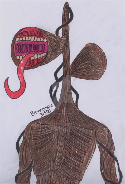 Siren Head By Beyworld101 On Deviantart