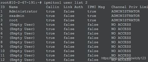 ipmitool常用命令详解 csdn博客