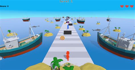 The Island Runner Hyper Casual Game
