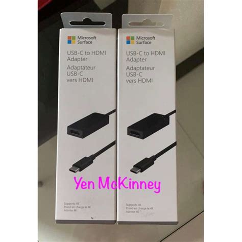 Promo Microsoft Surface Usb C To Hdmi Adapter Original Microsoft Diskon Di Seller PrimaStore