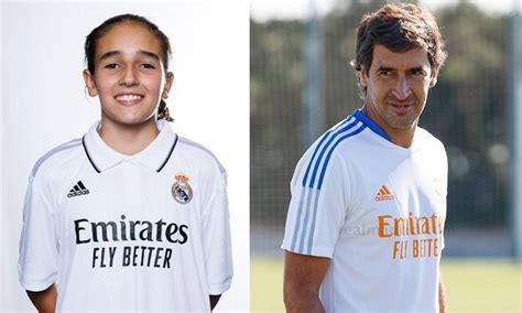 La Hija De Raúl González Ficha A Sus 12 Años Por El Real Madrid