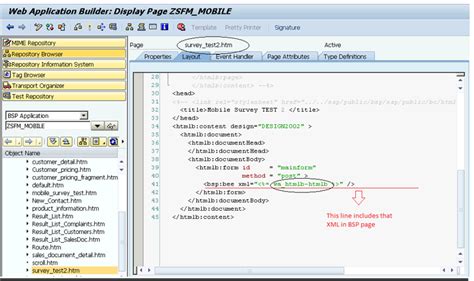 Sap Crm Survey In Bsp Page Using Html 5 Sap Community