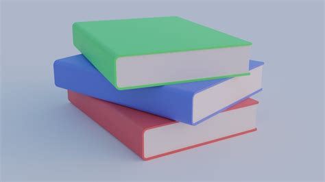 Моделирование книги в Blender - YouTube