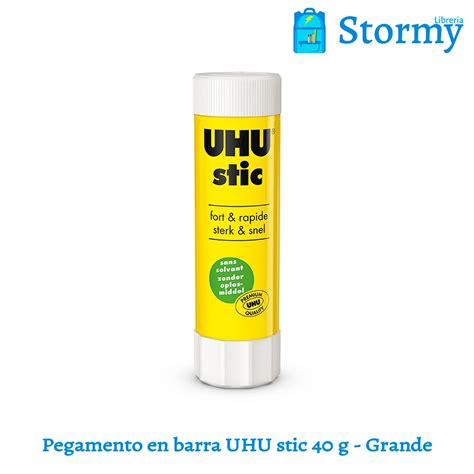 Pegamento En Barra Uhu Stic 40 G Grande Libreria Stormy