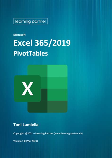 Kursunterlage Microsoft Excel 3652019 Pivottables Deutsch