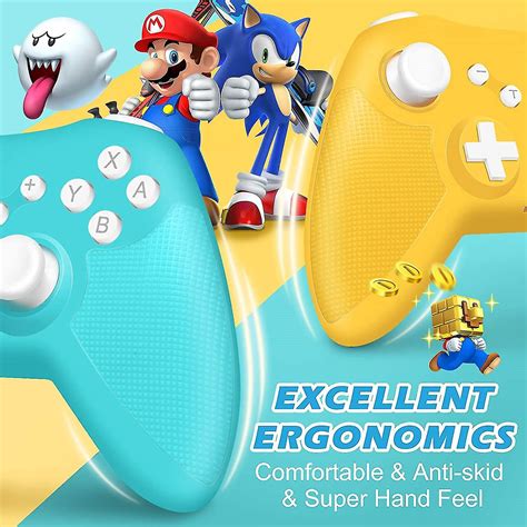 Controller Switch 6 Axis Sensor Dualshock Turbo Wireless Bluetooth Non