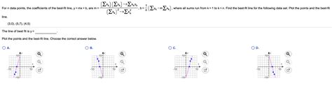 solved Σκ Σκ Σκ και for n data points the