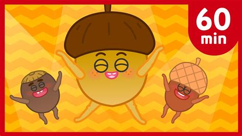 가을동요 총출동 지니키즈와 알록달록 가을맞이 노래 60분 ♪ 도토리 허수아비 아저씨 외 율동동요 인기동요 연속듣기★지니키즈 Youtube