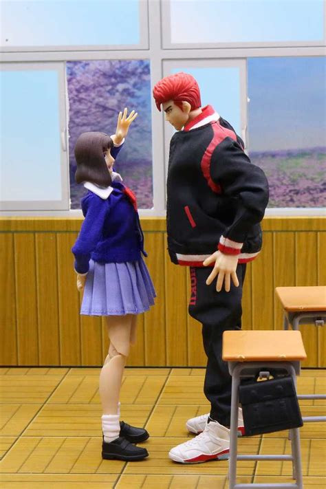 Hanamichi Sakuragi And Haruko Akagi