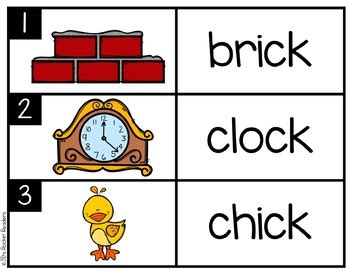 CK Digraph Literacy Center Activity By JD S Rockin Readers TpT