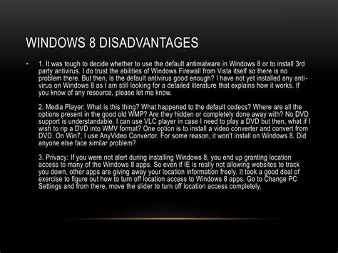 PPT Windows 8 PowerPoint Presentation Free Download ID 2922026