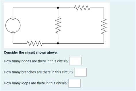 Solved Consider The Circuit Shown Abovehow Many Nodes Are
