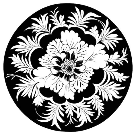 Premium Vector Artistic Floral Edge Vector