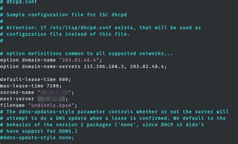 Unable To Configure DHCP In Ubuntu For PXE Boot Win FOG Project