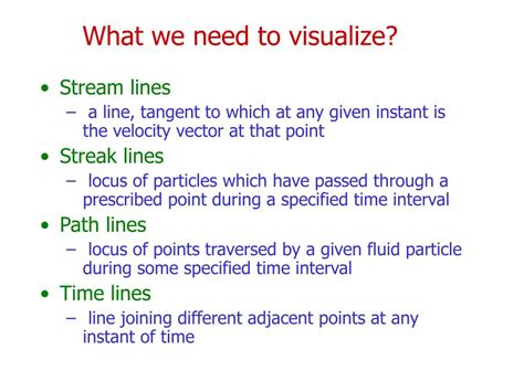 PPT Flow Visualization And Measurement Techniques In Fluid Flows PowerPoint Presentation ID