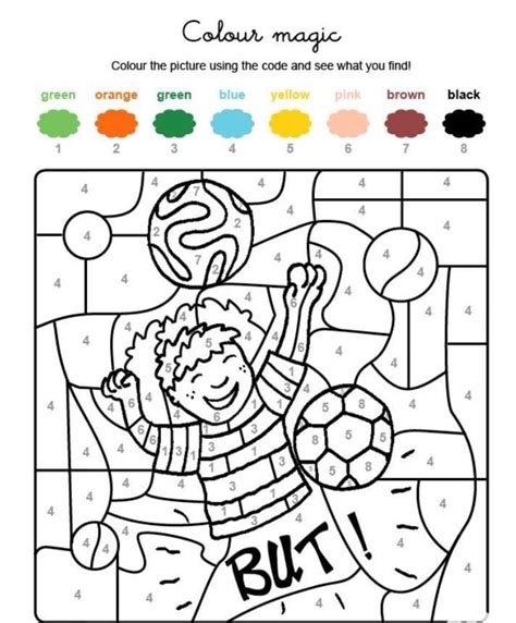 Coloriage Xxl Coloriage Magique Ce1 Coloriage Foot Coupe Du Monde