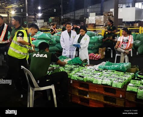 Manila Philippines 22nd Mar 2019 Philippine Drug Enforcement Agency