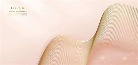사랑스러운 줄무늬 텍스처 3d 렌더링이 있는 파스텔 색조의 곡선 핑크 3d 파스텔 패턴 노란색 패턴 배경 일러스트 및 사진