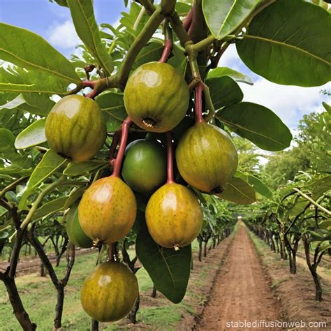 Passion Fruit Garden Stable Diffusion Online