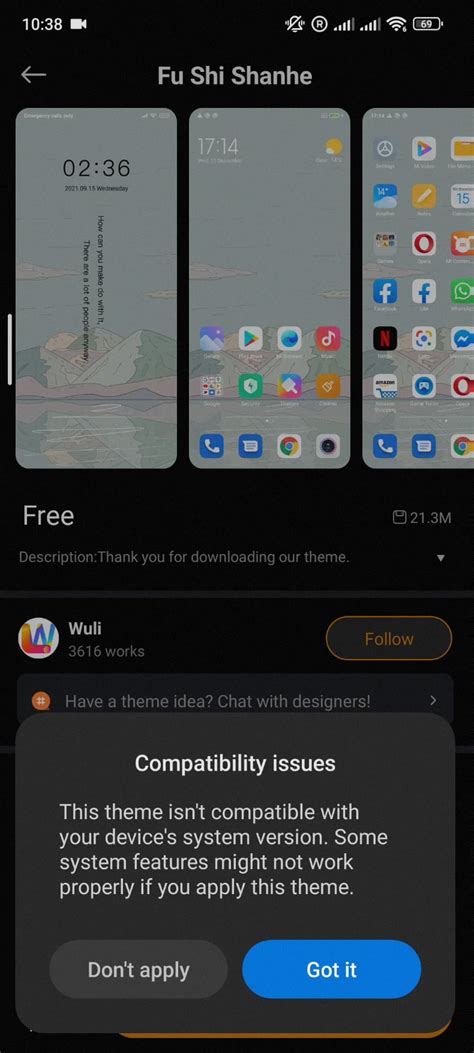 How Are You Guys Able To Install Themes Im On Hyperos And Cant Do So For Some Reason R