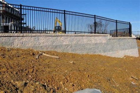 CMU Block Wall Construction Color Blending Project