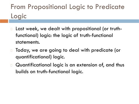 Ppt Predicate Logic Powerpoint Presentation Free Download Id